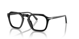 Persol Square Frame Eyeglasses - Black