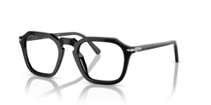 Persol PERSOL Square Frame Eyeglasses Black