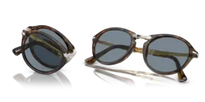 Persol Folding Sunglasses - Gold