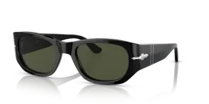 Persol Acetate Full Rim Sunglasses - Black