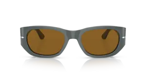 Persol Rectangular Acetate Sunglasses - Grey