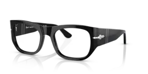 Persol Acetate Sunglasses With Transitions Lenses - Black