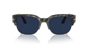 Persol Acetate Eyeglasses With Green Lenses And Tortoiseshell Frame - Brown Tortoise