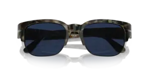 Persol Acetate Eyeglasses With Green Lenses And Tortoiseshell Frame - Brown Tortoise