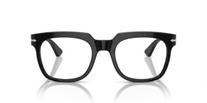 Persol Full Rim Acetate Eyeglasses - Black