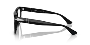 Persol Full Rim Acetate Eyeglasses - Black