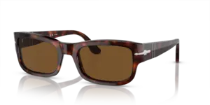 Persol PERSOL Acetate Sunglasses With Transitions Lenses Transparent Grey
