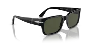 Persol Rectangle Acetate Sunglasses - Black