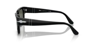 Persol Rectangle Acetate Sunglasses - Black