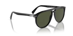 Persol Aviator Sunglasses With Acetate Frame And Barberini Lenses