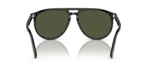 Persol Aviator Sunglasses With Acetate Frame And Barberini Lenses