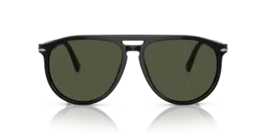 Persol Aviator Sunglasses With Acetate Frame And Barberini Lenses