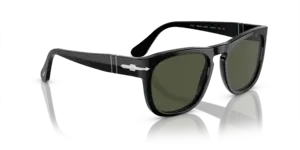 Persol Rectangular Acetate Eyeglasses - Black