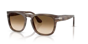Persol Eyeglasses - Striped Brown
