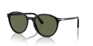 Persol Acetate Full Rim Sunglasses - Black