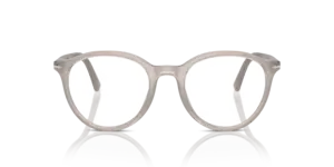 Persol Rectangular Acetate Eyeglasses - Opal Grey