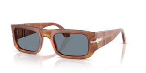 Persol Rectangle Full Rim Sunglasses - Terra Di Siena