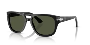 Persol Persol Acetate Sunglasses With Double Bridge Black