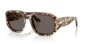 Persol Acetate Aviator Sunglasses With Tortoiseshell Pattern - Brown,beige Tortoise