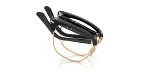 Persol Half Rim Eyeglasses - Black