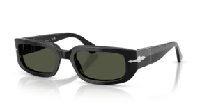 Persol Acetate Rectangular Sunglasses - Black