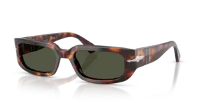 Persol Rectangular Acetate Sunglasses - Havana
