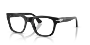 Persol Square Frame Eyeglasses - Black