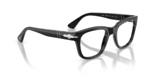 Persol Square Frame Eyeglasses - Black