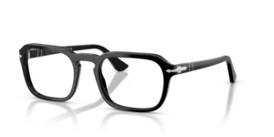 Persol Rectangular Acetate Eyeglasses - Black