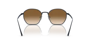 Persol Hexagonal Titanium Sunglasses - Brusched Navy