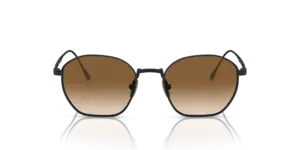 Persol Hexagonal Titanium Sunglasses - Brusched Navy