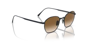 Persol Hexagonal Titanium Sunglasses - Brusched Navy