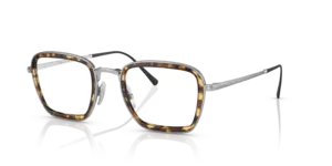 Persol Square Frame Eyeglasses - Silver
