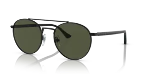 Persol Round Frame Sunglasses - Black