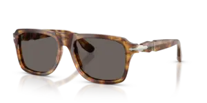 Persol Rectangular Acetate Sunglasses - Milky Yellow Havana