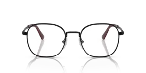Persol Full Rim Metal Eyeglasses