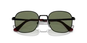 Persol Full Rim Metal Eyeglasses