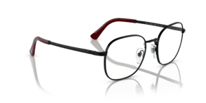 Persol Full Rim Metal Eyeglasses