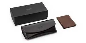 Persol Full Rim Metal Eyeglasses