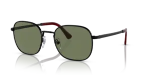 Persol Full Rim Metal Eyeglasses