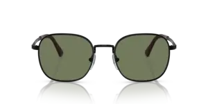 Persol Round Metal Frame Eyeglasses