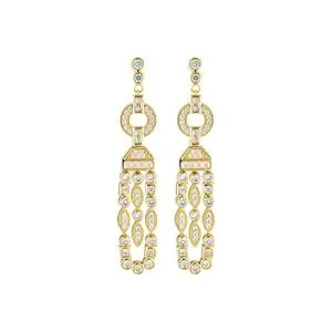 STEPHANIE BROWNE AUSTRALIA Ophelia Statement Earrings By - Gold