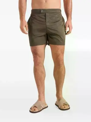 Manière De Voir Polished Nylon Swim Shorts