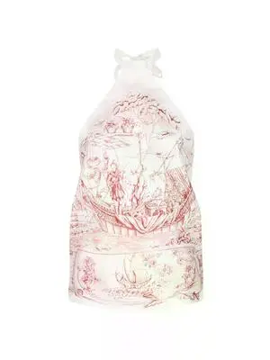 Ferragamo Open Back Tops For Women