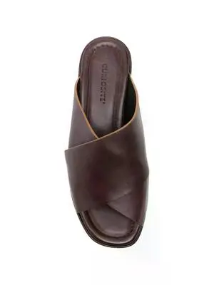 CURIOSITÈ Crossover Strap Platform Sandals
