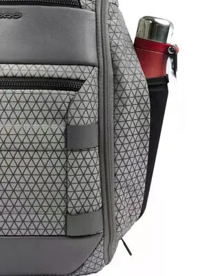PIQUADRO Geometric Pattern Modular Backpack