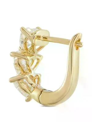 LB EXCLUSIVE Diamond Hoop Earrings