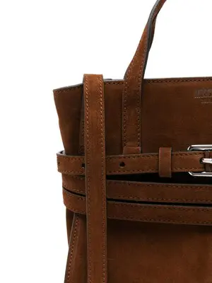 Moschino Tie Me Small Leather Handbag