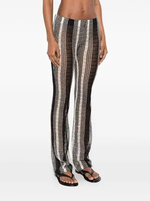 Missoni Striped Sequin Embellished Trousers