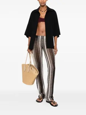 Missoni Striped Sequin Embellished Trousers